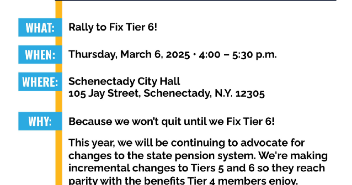 FIX TIER 6 (FT6) | NYSUT Retiree Council 10